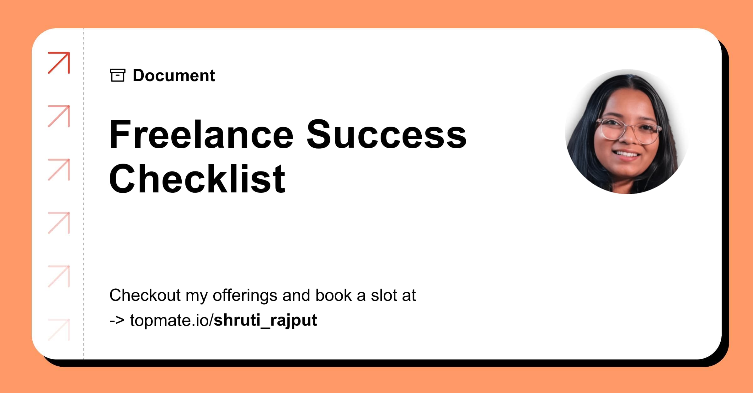 Freelance Success Checklist with SHRUTI RAJPUT